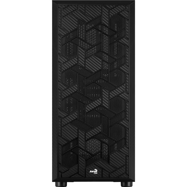 Aerocool Hive FRGB v3, Tower-Gehäuse schwarz, Tempered Glass