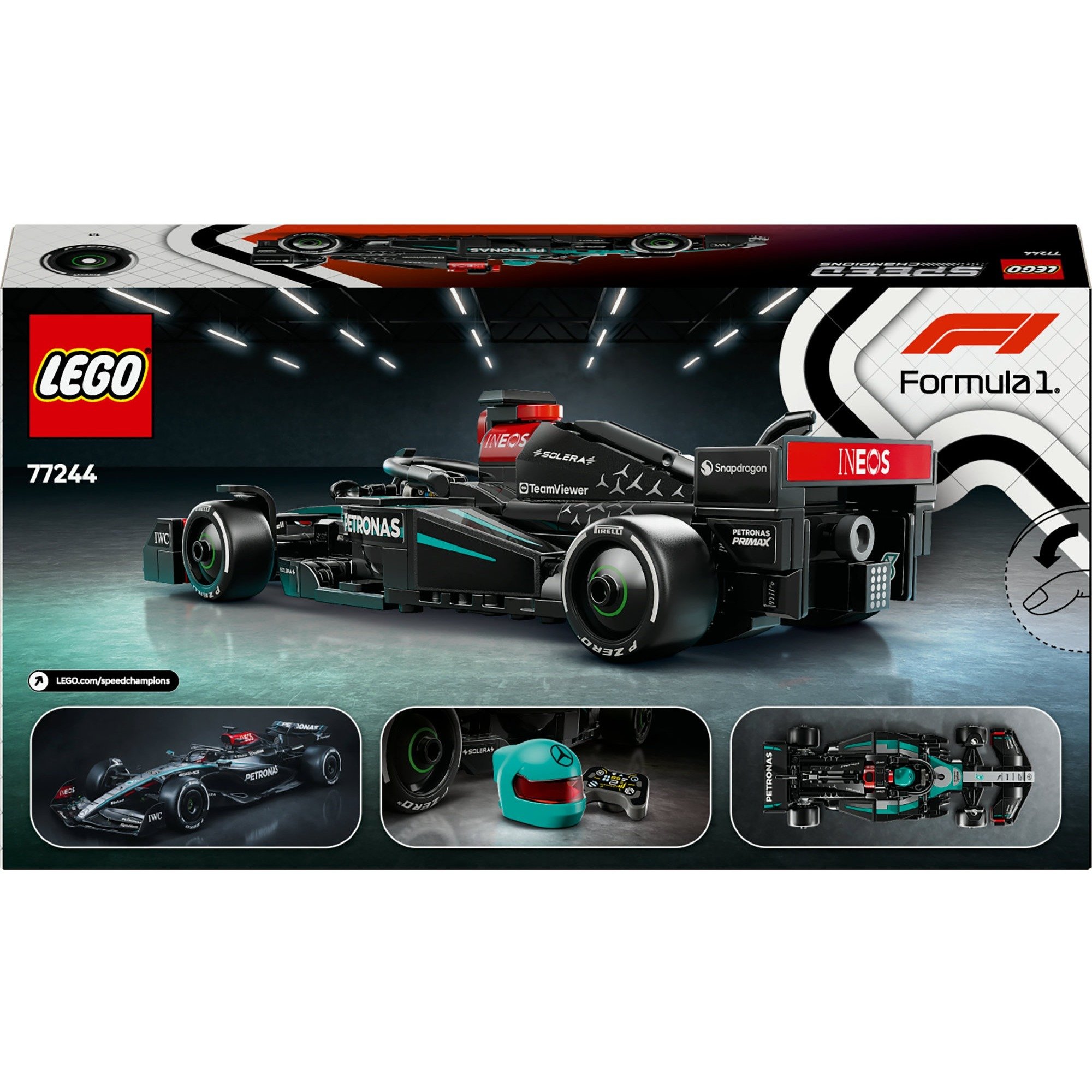 LEGO 77244 Speed Champions Mercedes-AMG F1 W15 Rennauto ...
