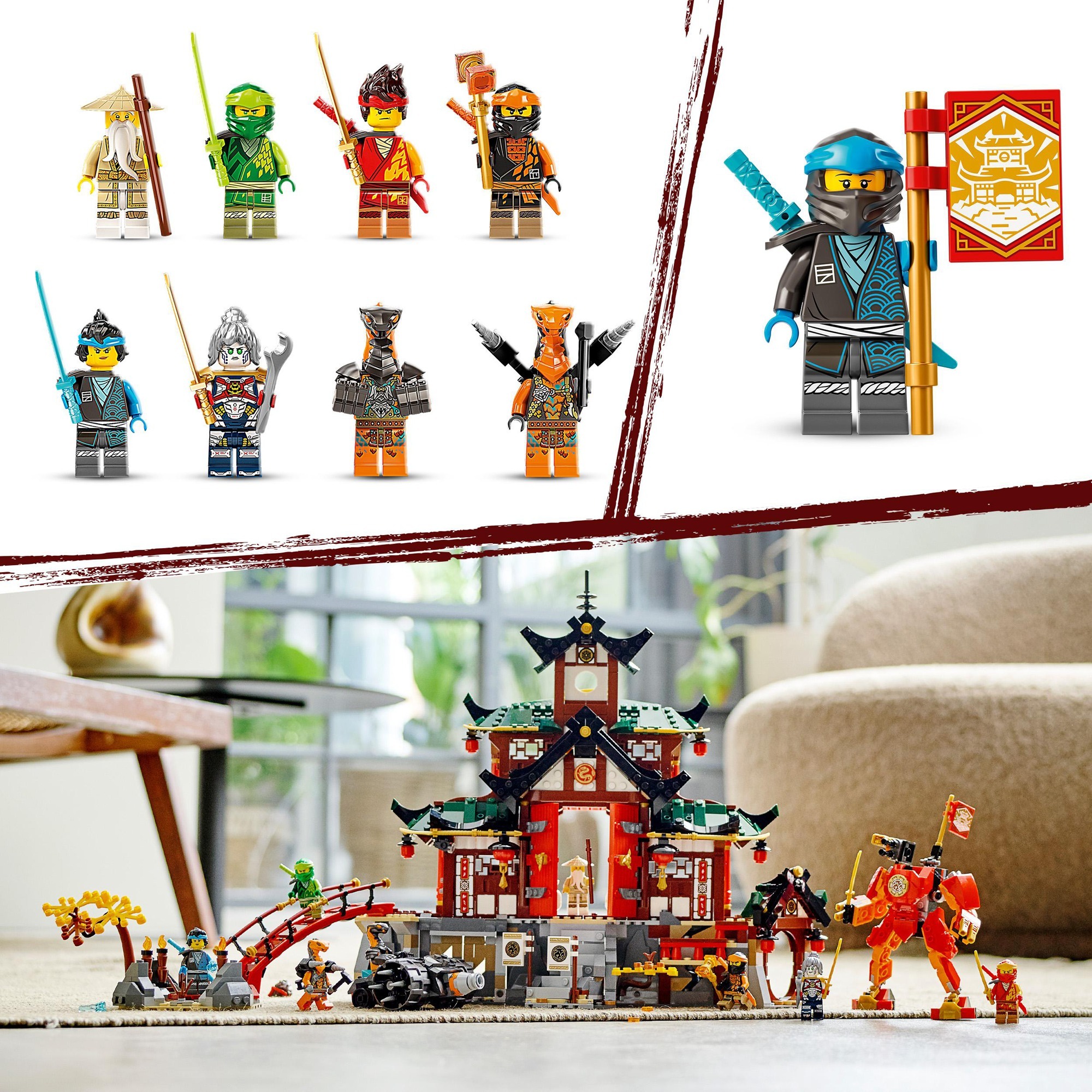 LEGO 71767 NINJAGO Ninja-Dojotempel, Konstruktionsspielzeug Outlet