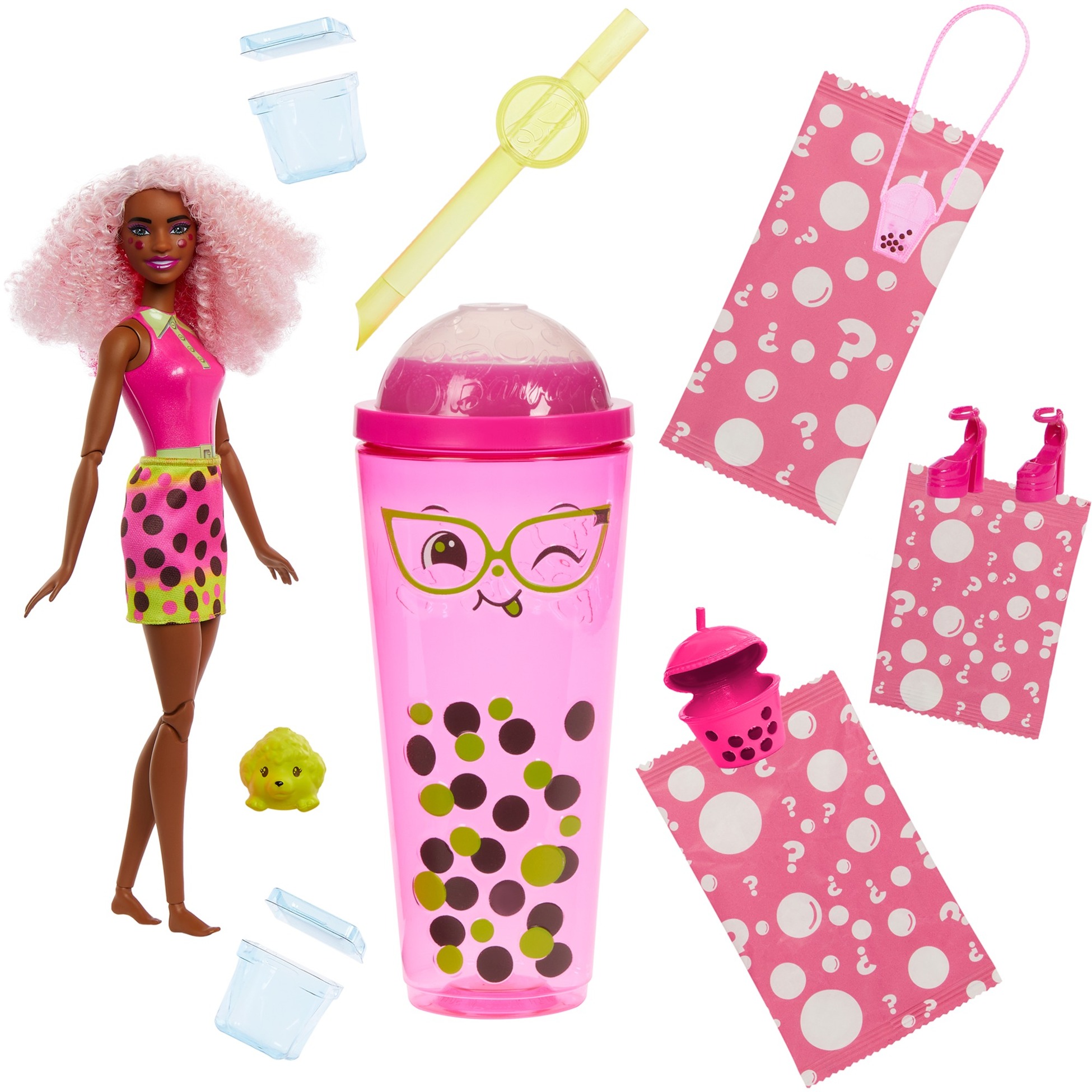Barbie Barbie Pop! Reveal Bubble Tea Series - Berry Bliss, Spielfigur