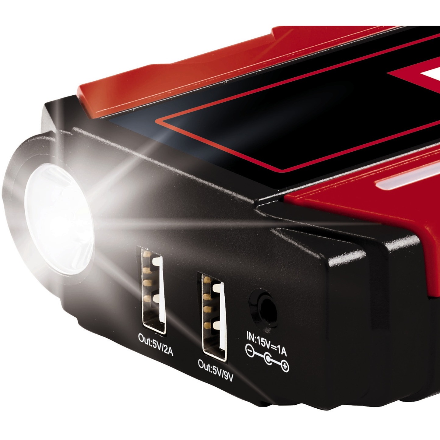 EINHELL Jump-Start Powerbank CE-JS 12/1 rot/schwarz, Starthilfe für ...