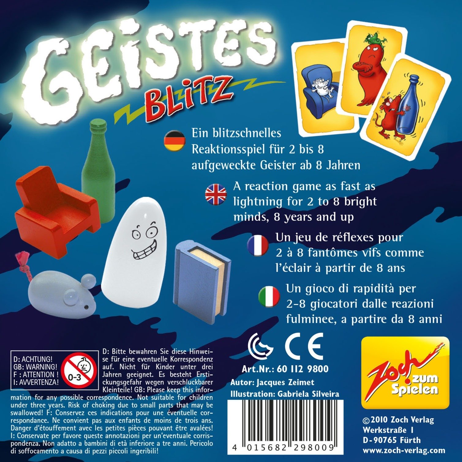 Zoch Geistesblitz, Kartenspiel