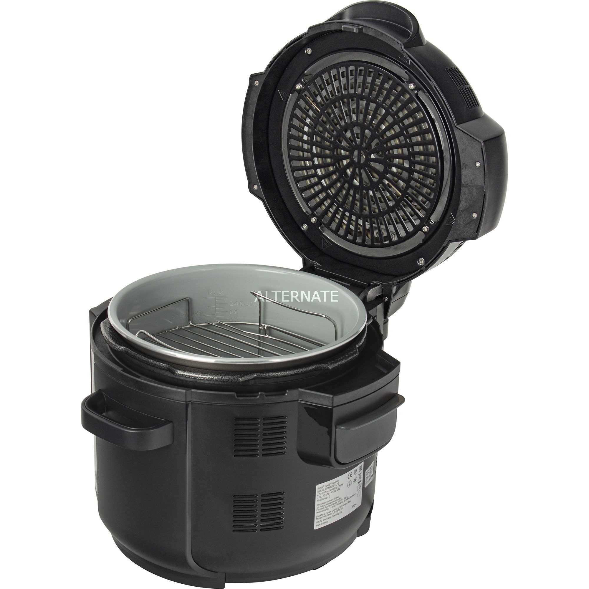Ninja Foodi MAX Multikocher OP500EU schwarz/edelstahl, 1.460 Watt, 7,5 ...
