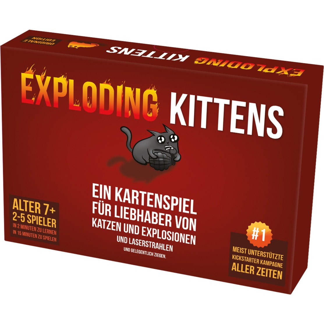 Asmodee Exploding Kittens, Kartenspiel