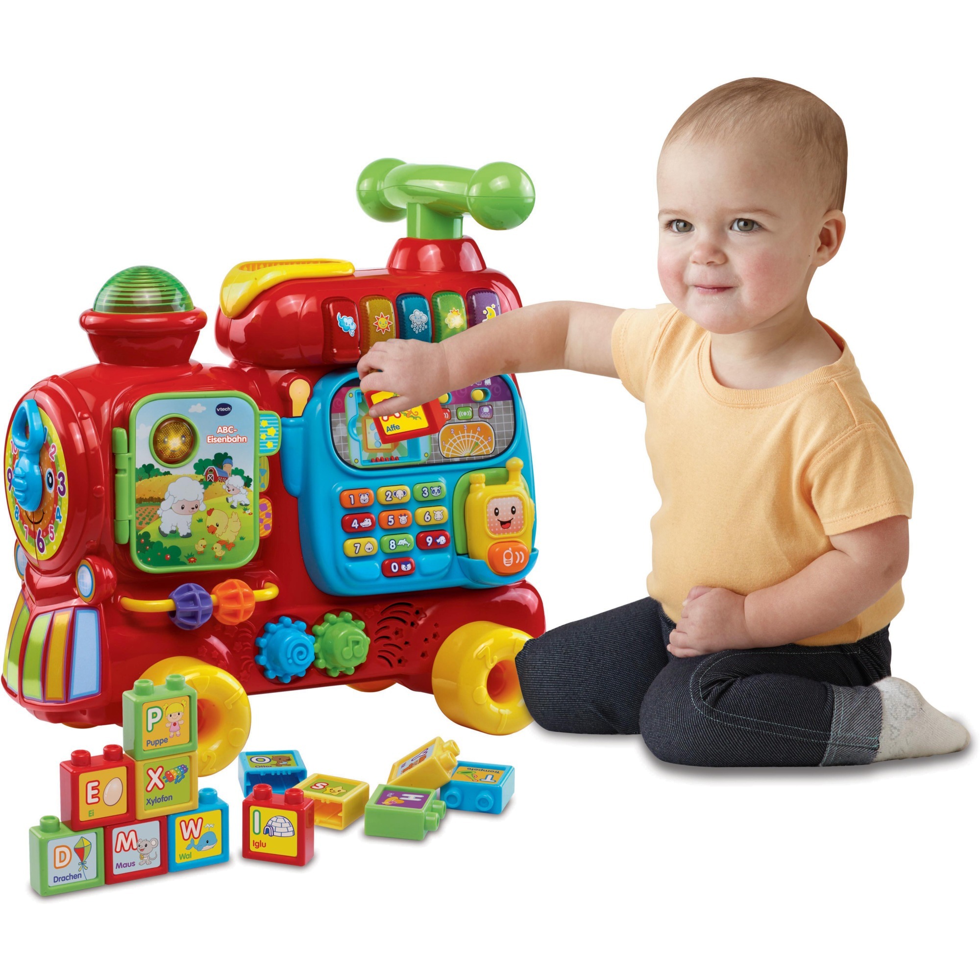 Stilvolle Vtech Abc Eisenbahn Ebenbild