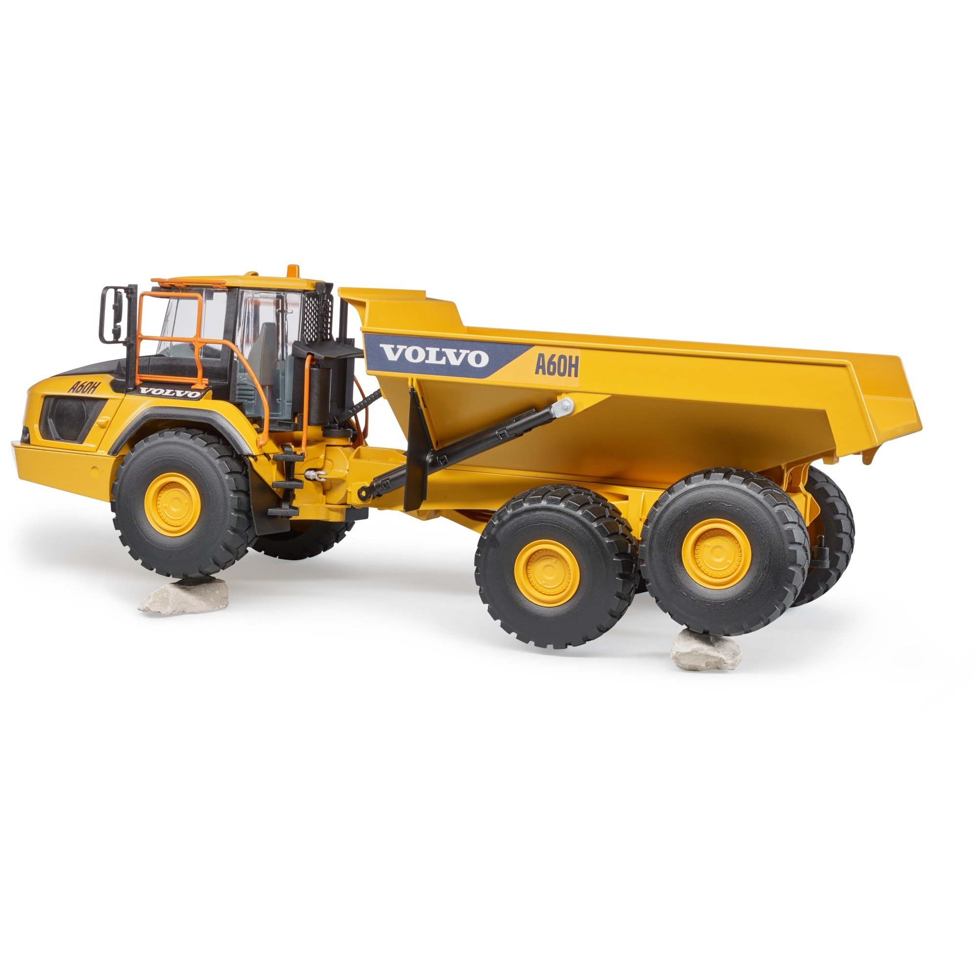 bruder Volvo A60H Dumper, Modellfahrzeug gelb/schwarz