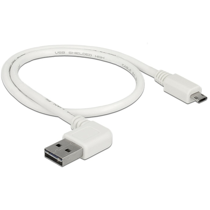 Kabel EASY-USB 2.0 Typ-A Stecker gewinkelt links / rechts > EASY-USB 2. ...