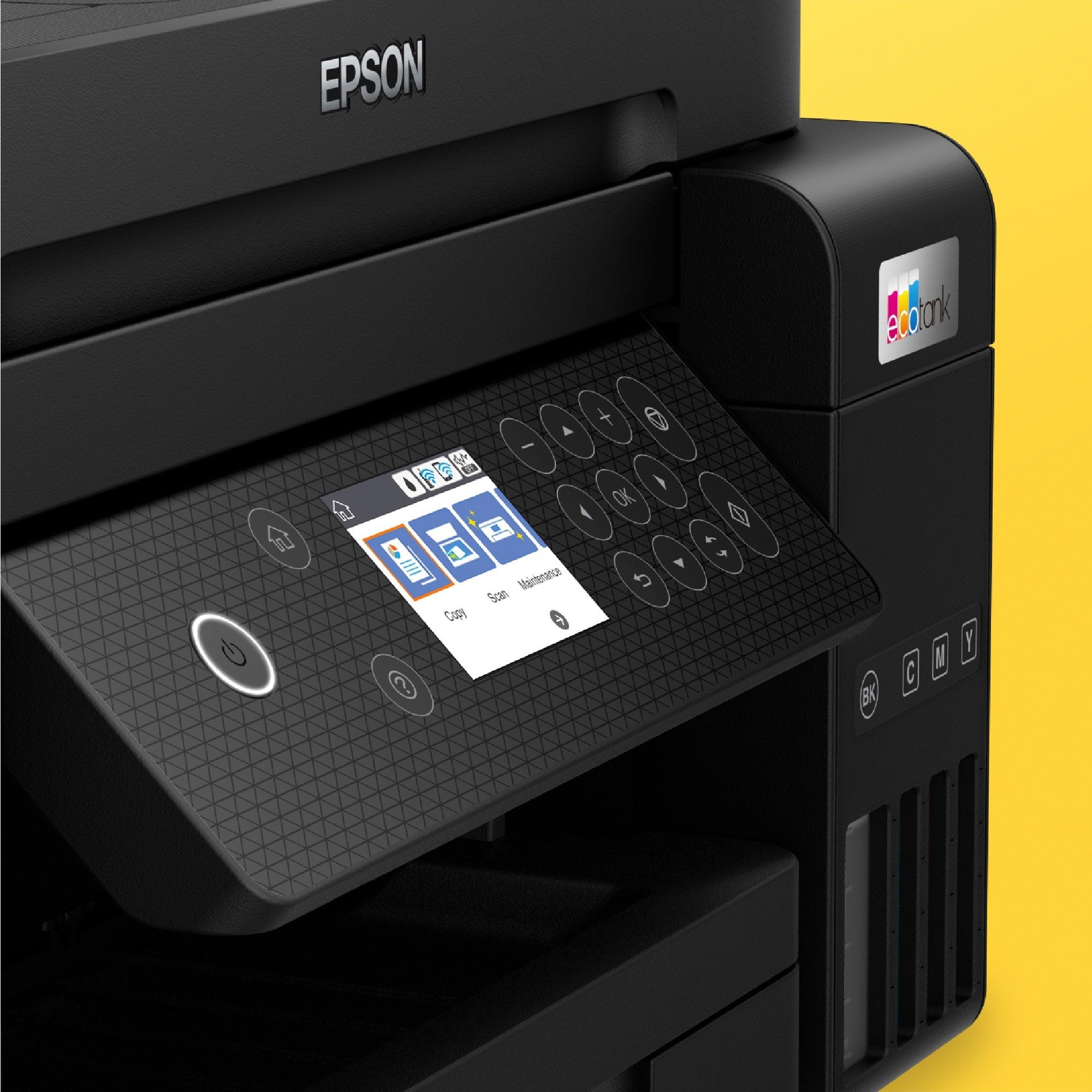 Epson EcoTank ET-3850, Multifunktionsdrucker schwarz, Scan, Kopie, USB ...