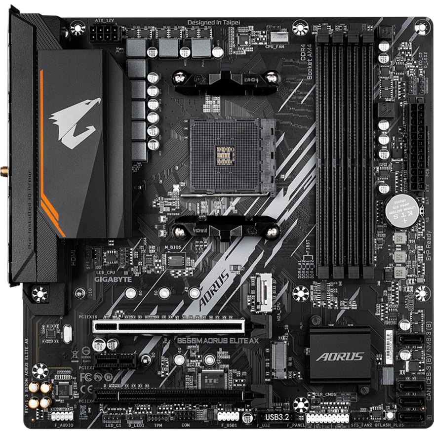 AORUS B550M AORUS ELITE AX, Mainboard