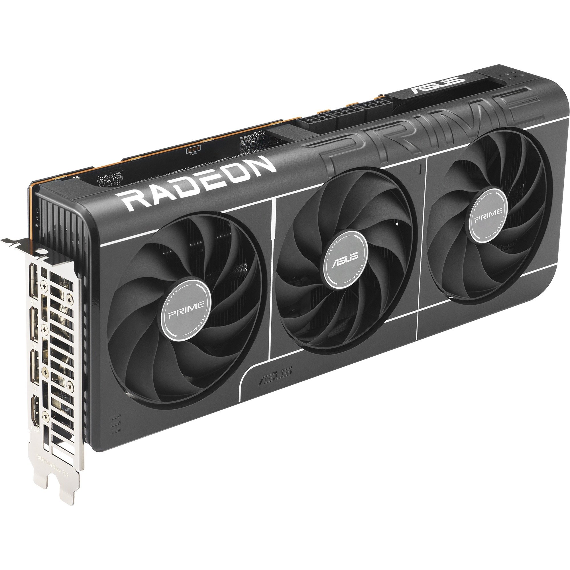 ASUS Radeon RX 9070 XT PRIME GAMING OC, Grafikkarte grau, RDNA4, GDDR6 ...