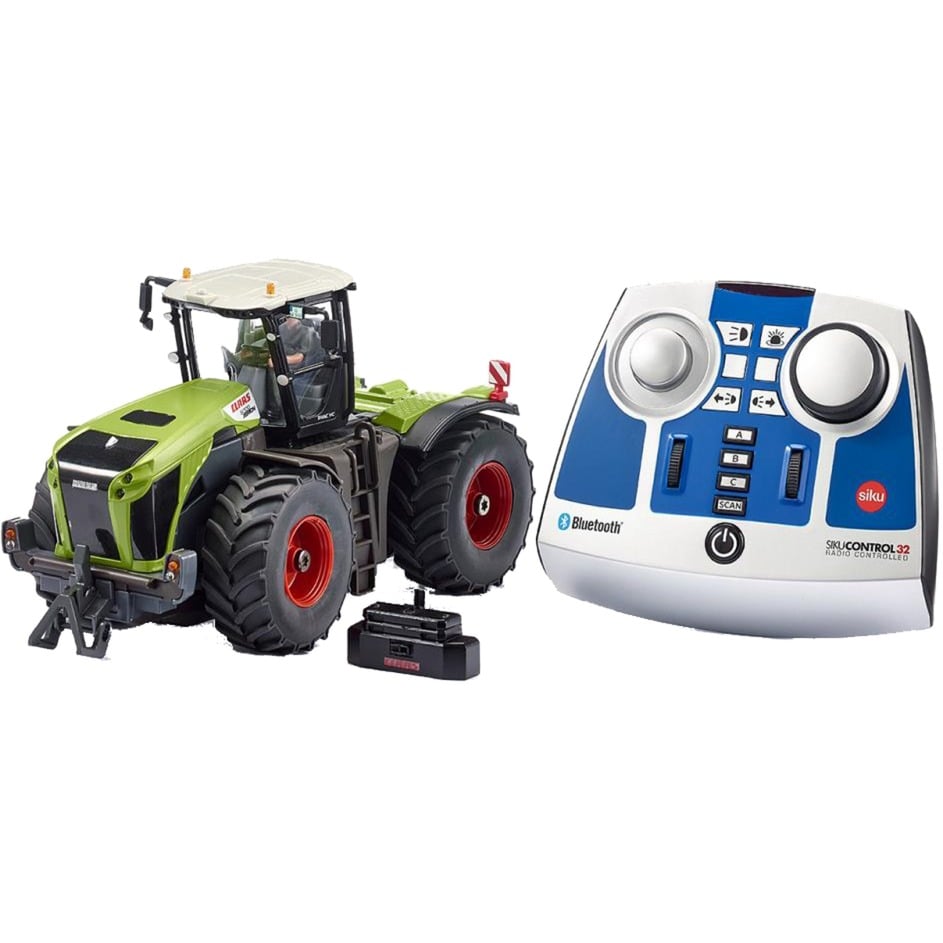 SIKU CONTROL32 Claas Xerion 5000 TRAC VC mit Bluetooth-Fernsteuermodul, RC grün, 1:32 Outlet