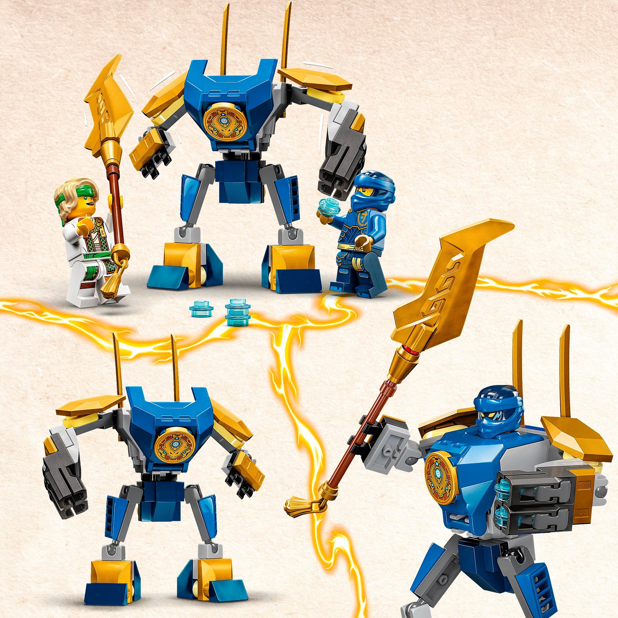 LEGO 71805 Ninjago Jays Battle Mech, Konstruktionsspielzeug