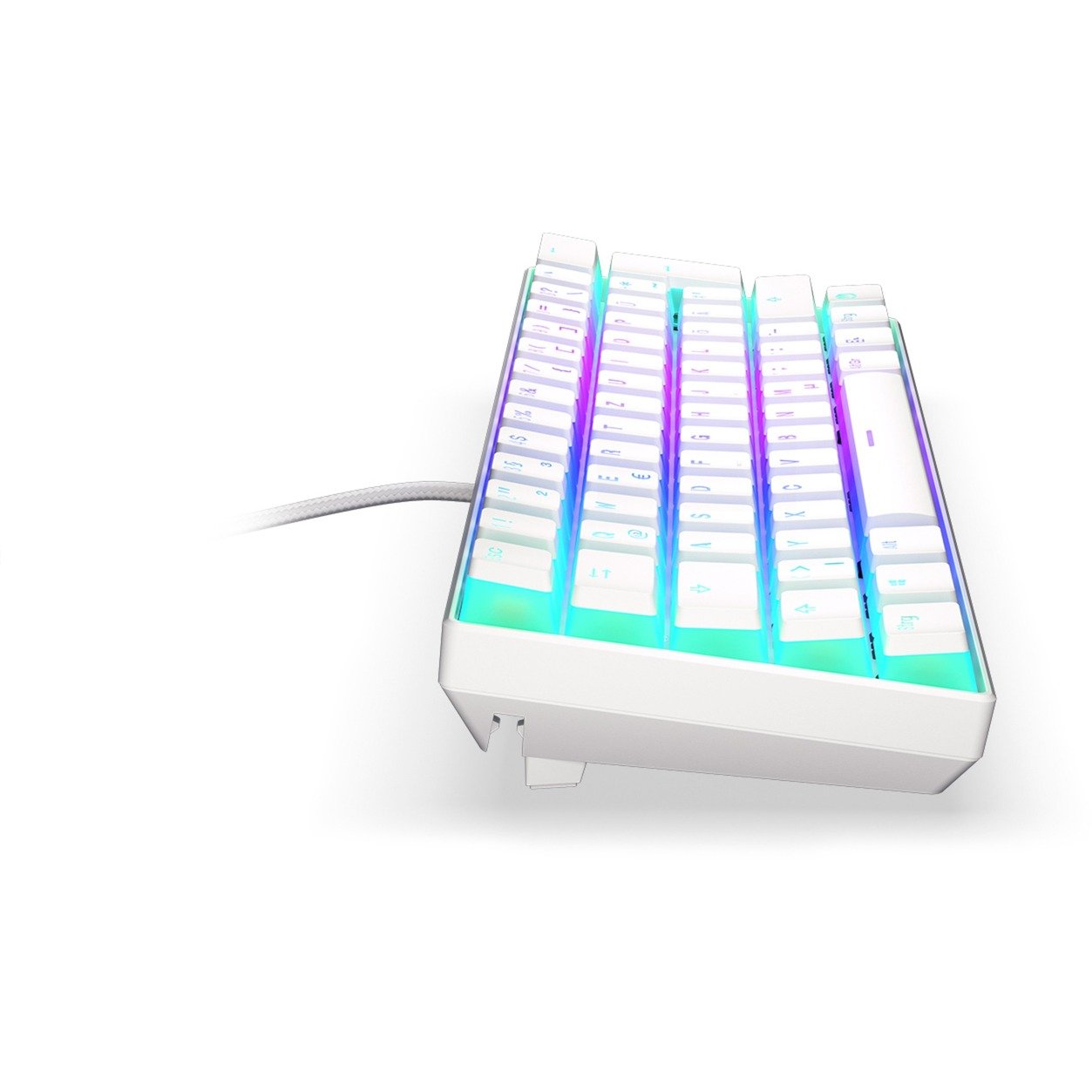 ENDORFY Thock Compact Wireless Pudding Onyx White, Gaming-Tastatur weiß ...