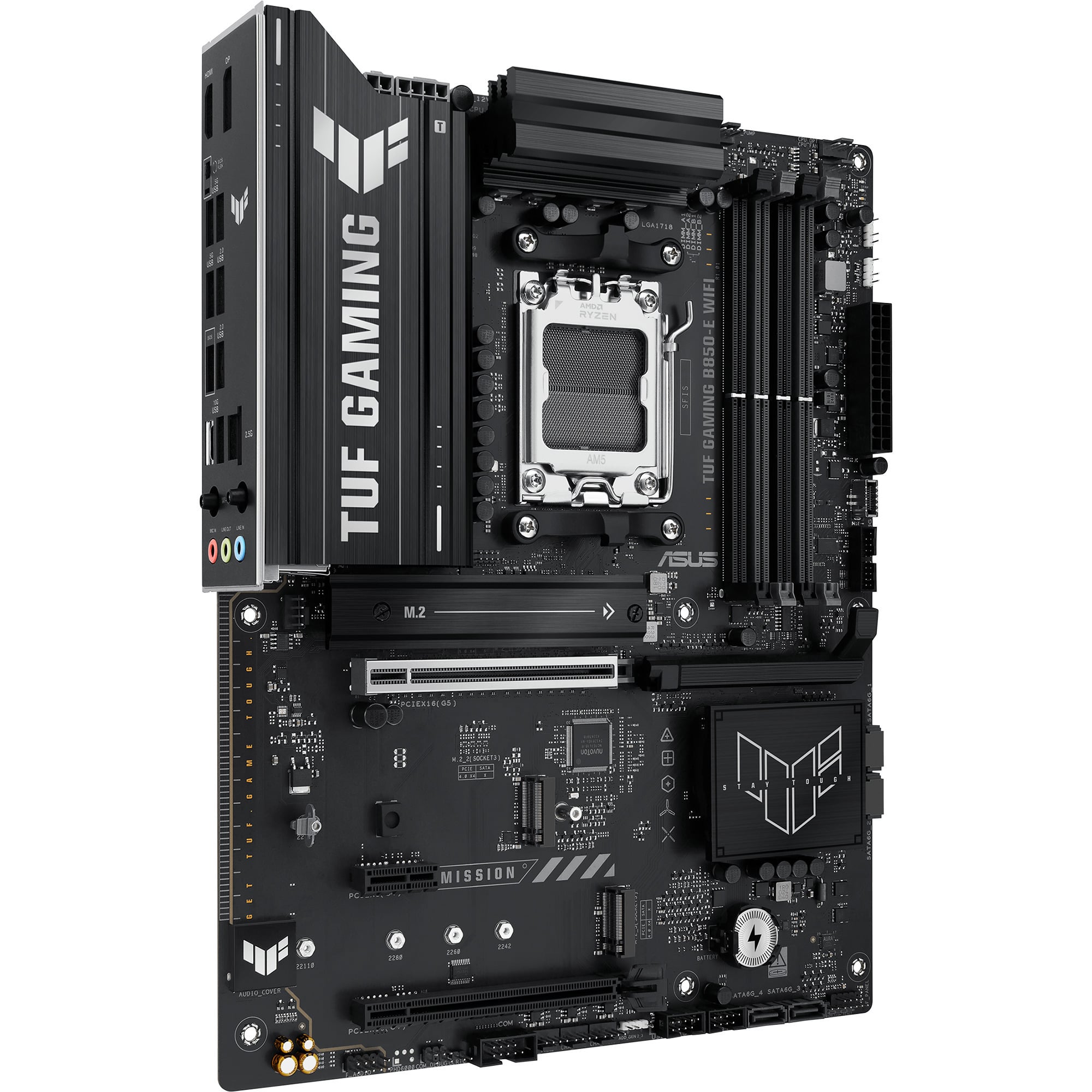 ASUS TUF GAMING B850-E WIFI, Mainboard schwarz