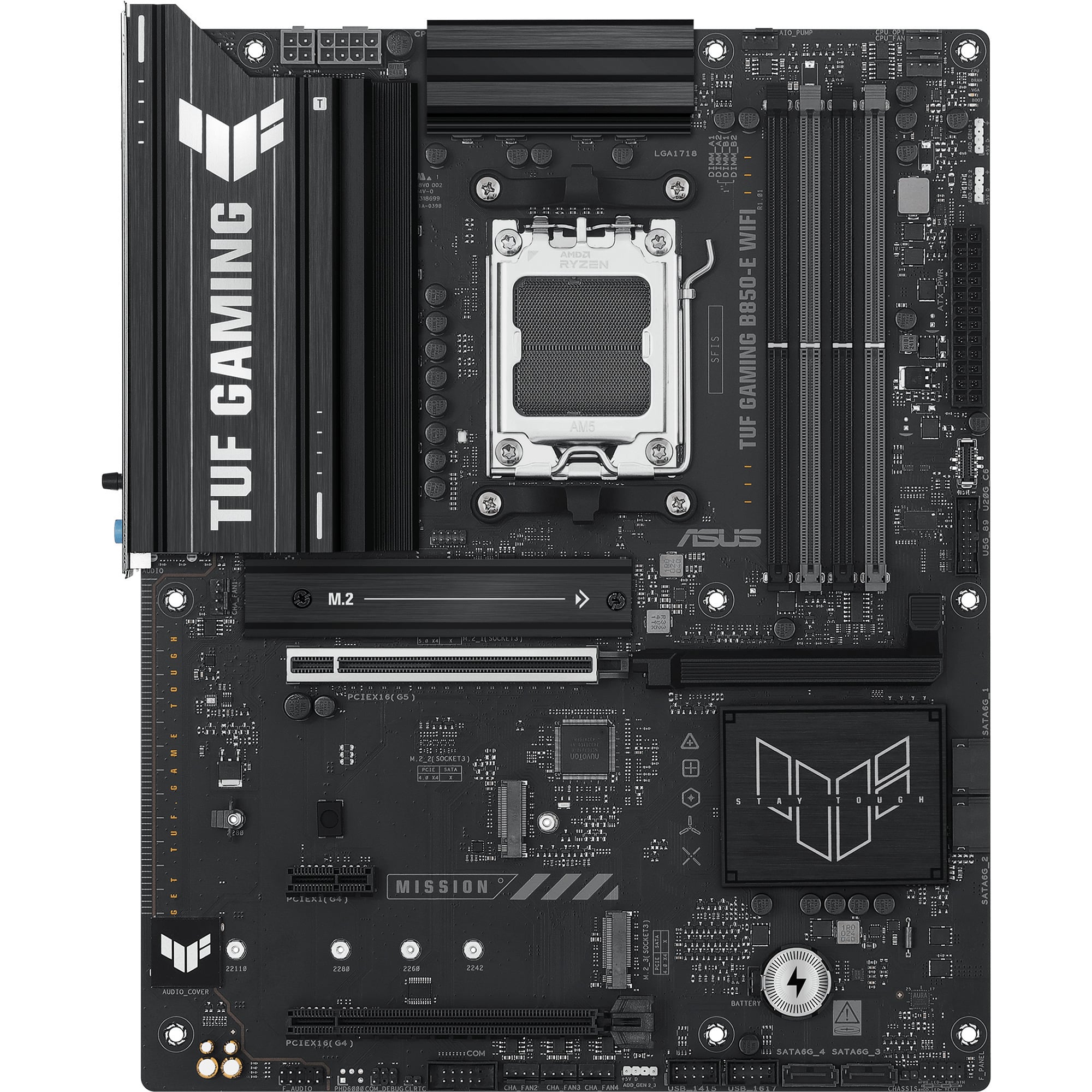 ASUS TUF GAMING B850-E WIFI, Mainboard schwarz