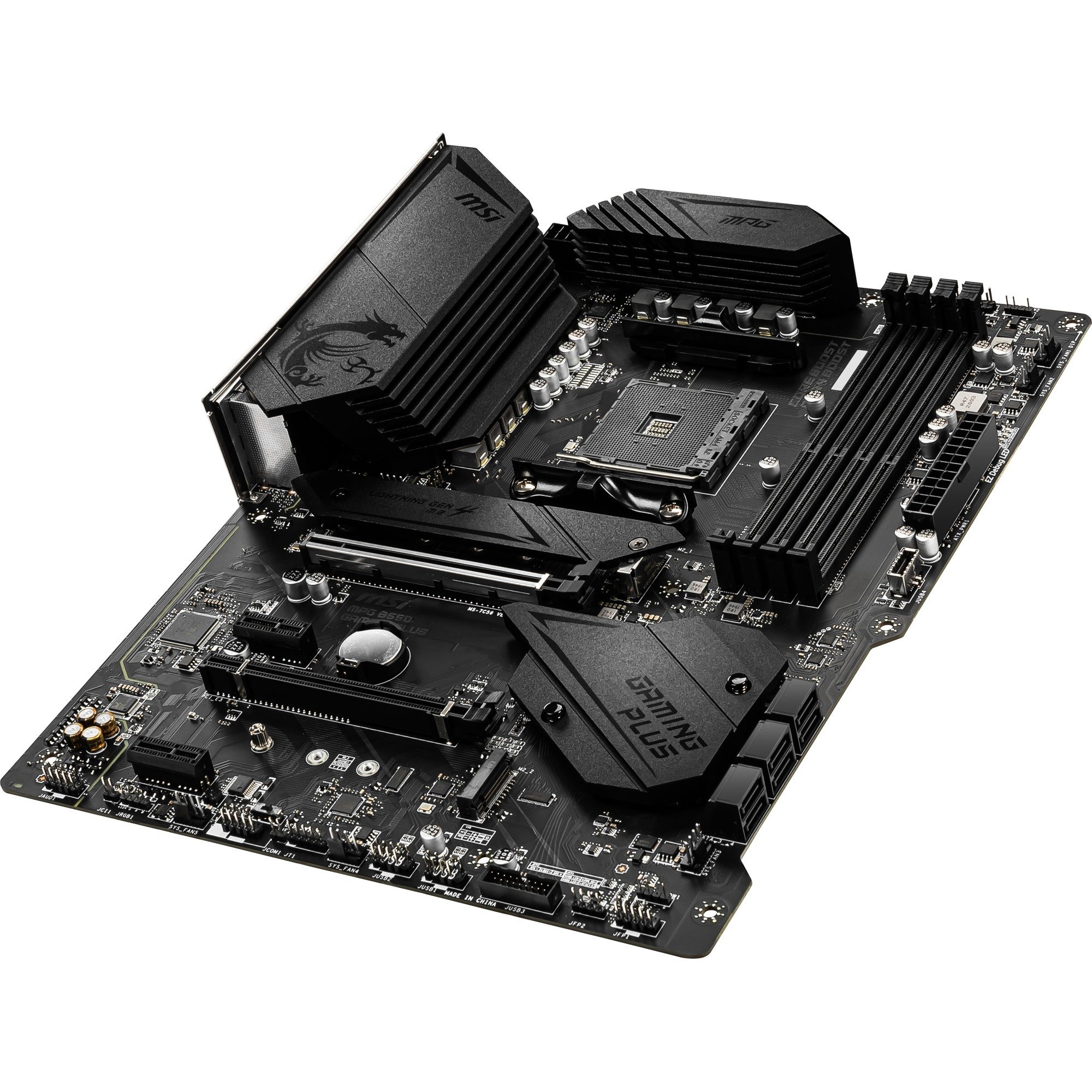 MSI MPG B550 GAMING PLUS, Mainboard schwarz