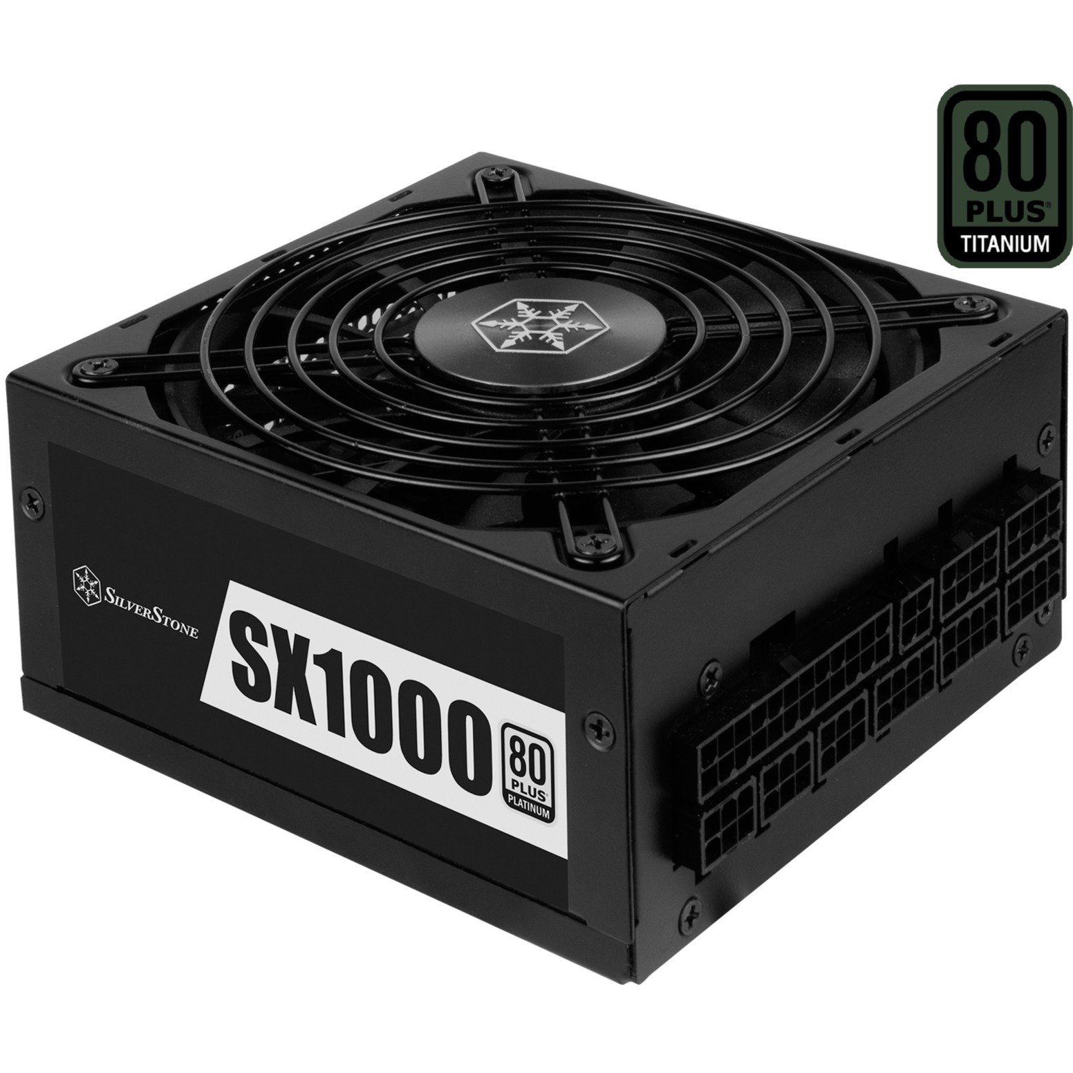 SilverStone SST-SX1000-LPT Platinum v1.1, PC-Netzteil schwarz, 6x PCIe ...
