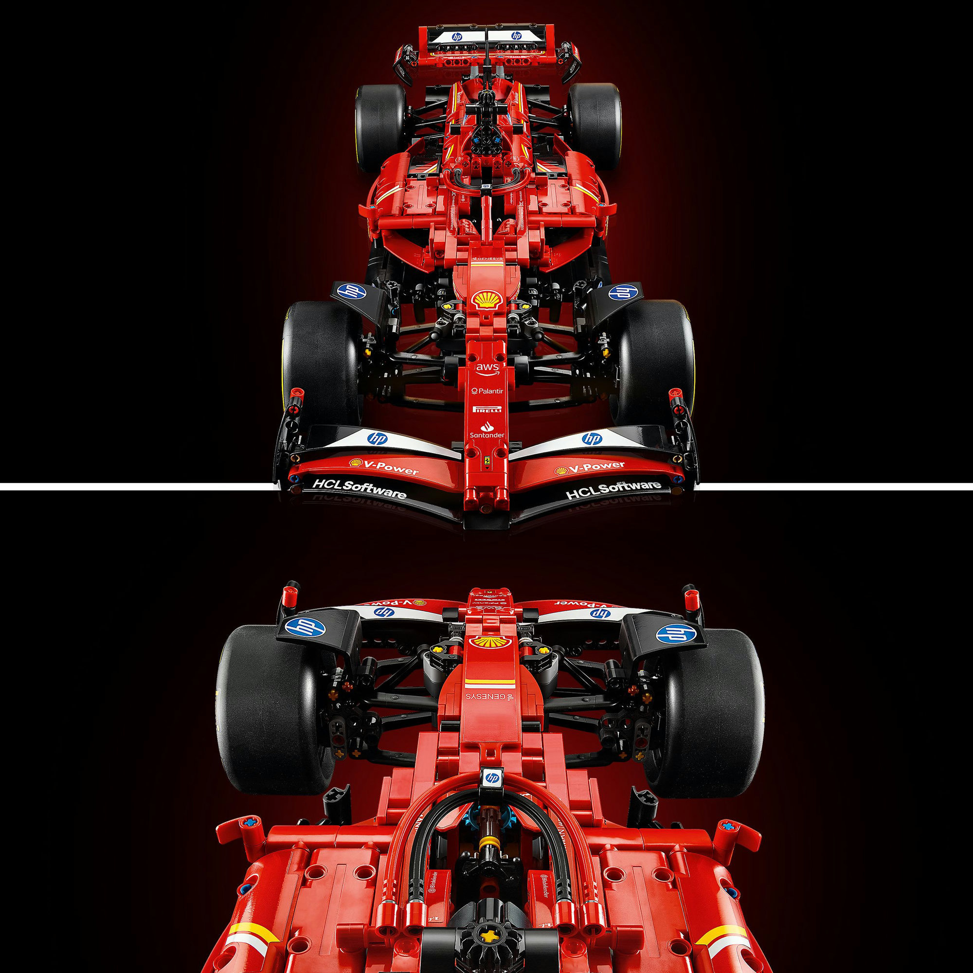 LEGO 42207 Technic Ferrari SF-24 F1 Rennauto, Konstruktionsspielzeug