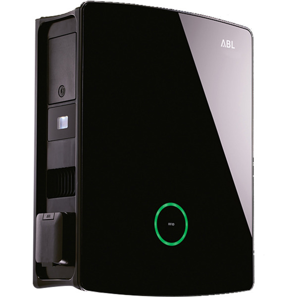 ABL E-Mobility Wallbox eM4 Twin, Extender reev ready, 22kW schwarz, 3-phasig, WLAN, Bluetooth ...
