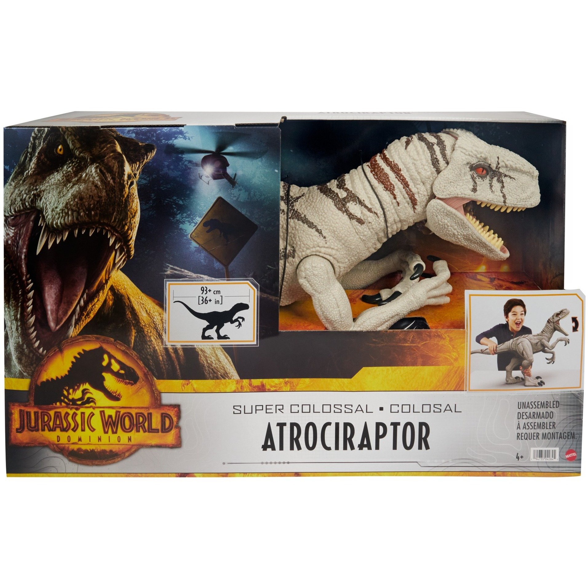 Mattel Jurassic World Riesendino Speed Dino, Spielfigur
