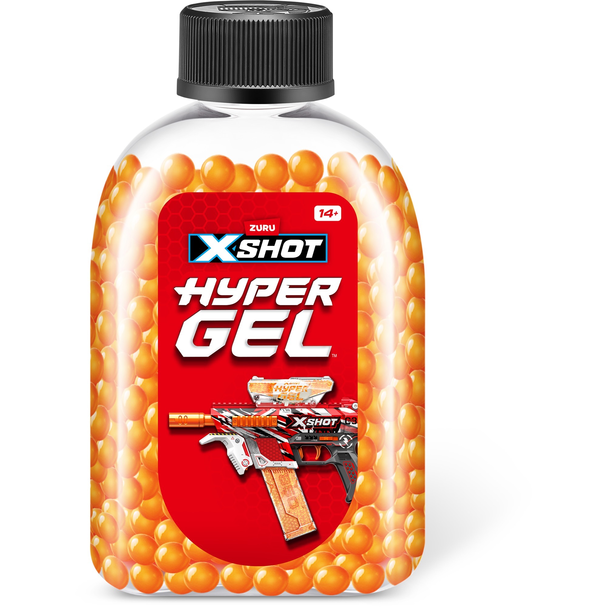 ZURU XSHOT - Hyper Gel Stinger Blaster, Gel-Blaster inkl. 1000 Gel-Kugeln