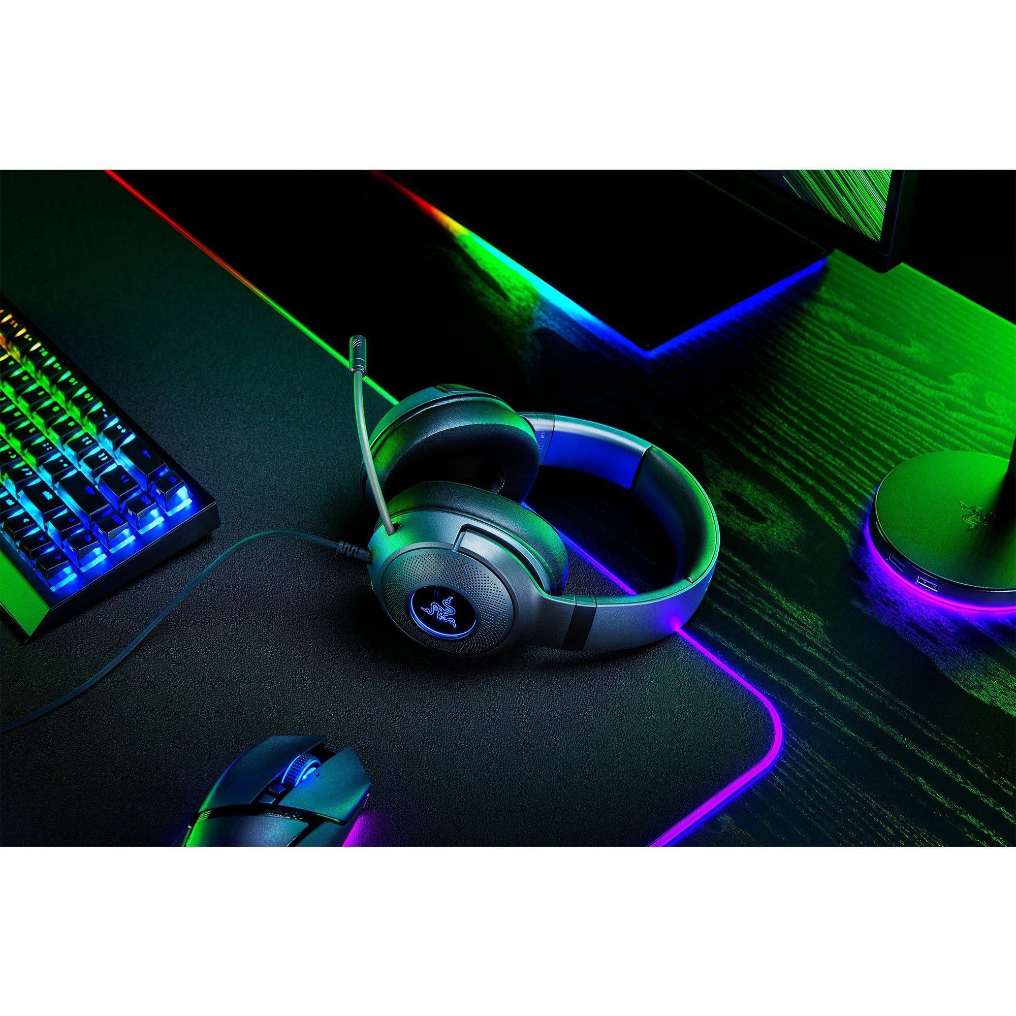 Razer Kraken V3 X, Gaming-Headset schwarz