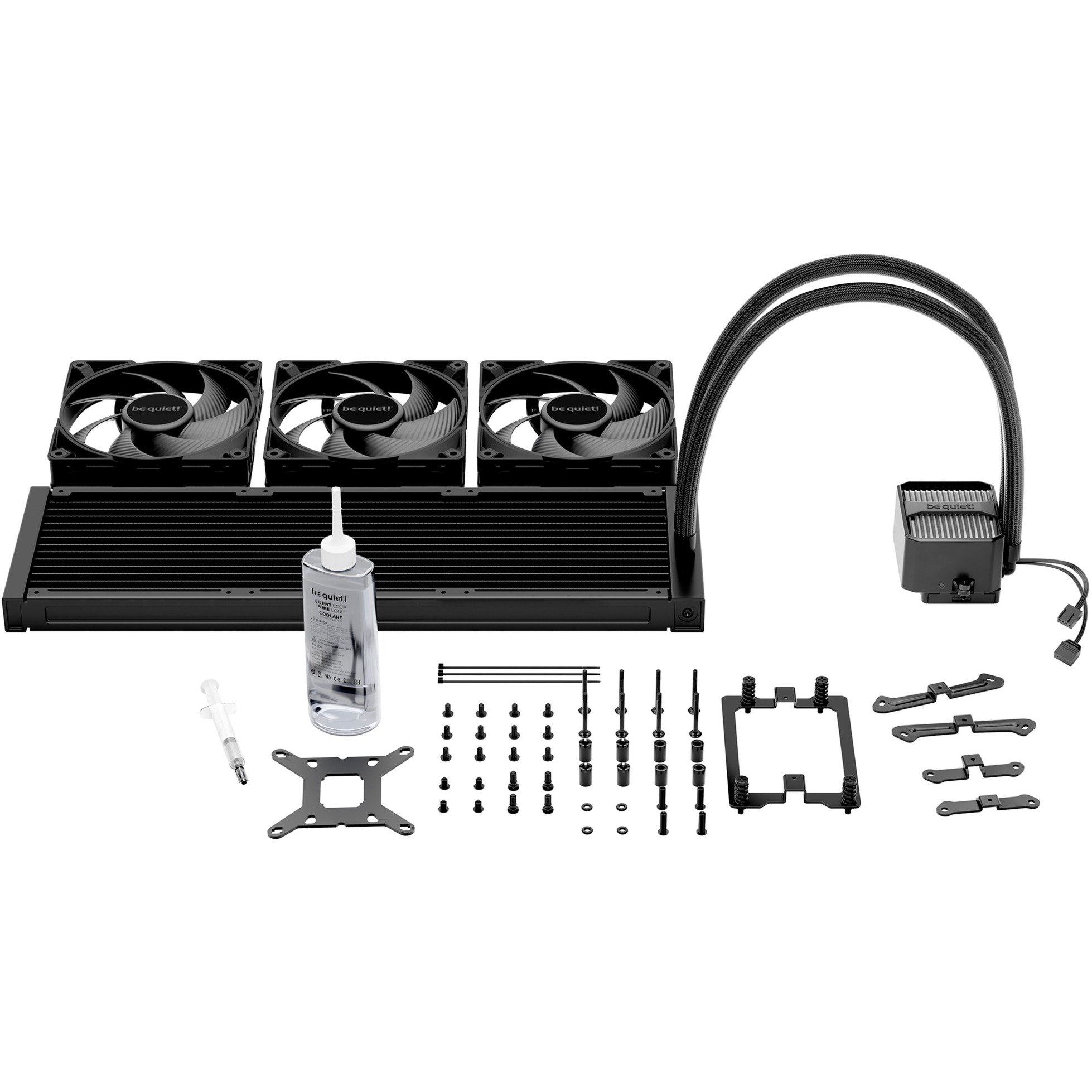 be quiet! Silent Loop 3 420mm, Wasserkühlung schwarz, nachfüllbar