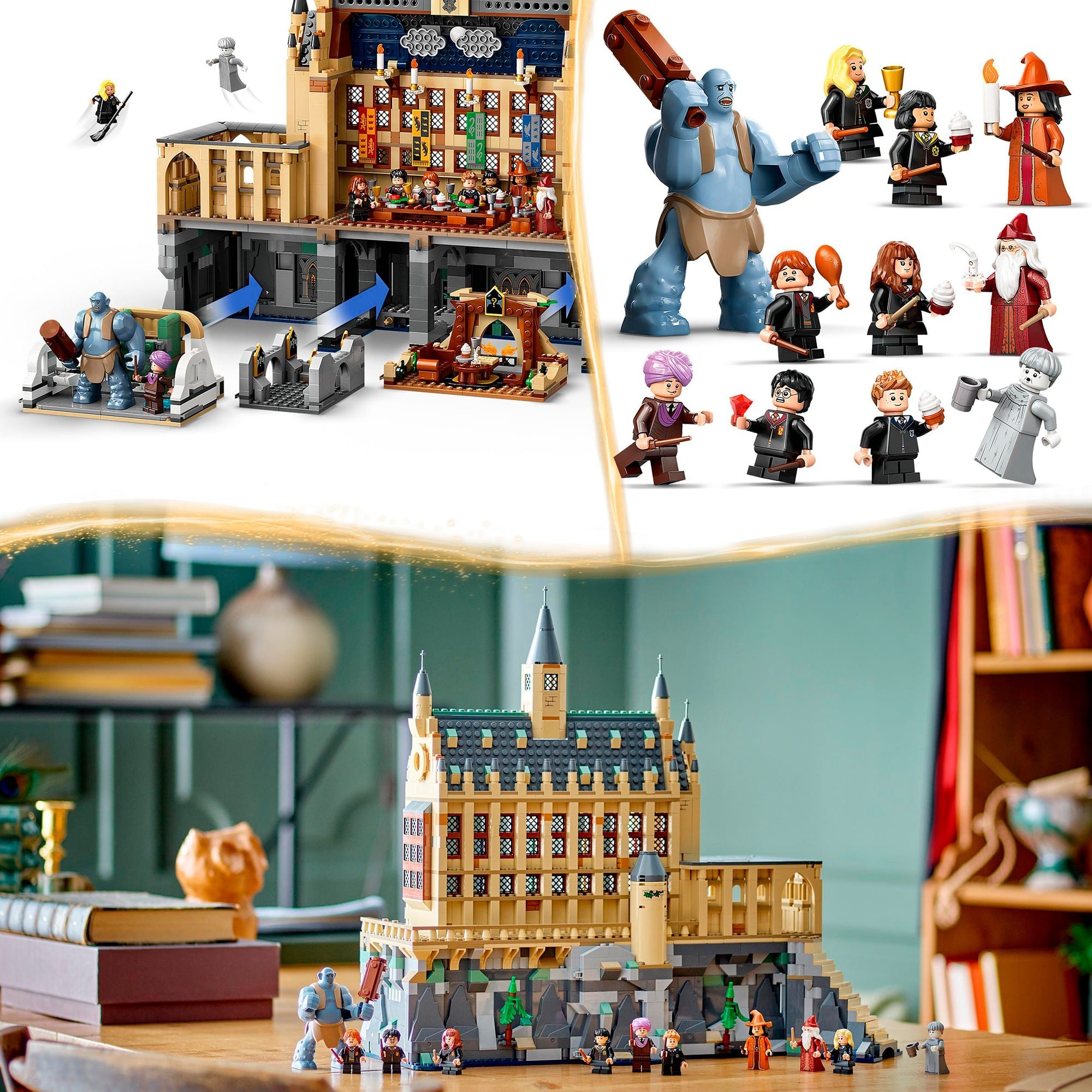 LEGO 76435 Harry Potter Schloss Hogwarts: Die Große Halle ...