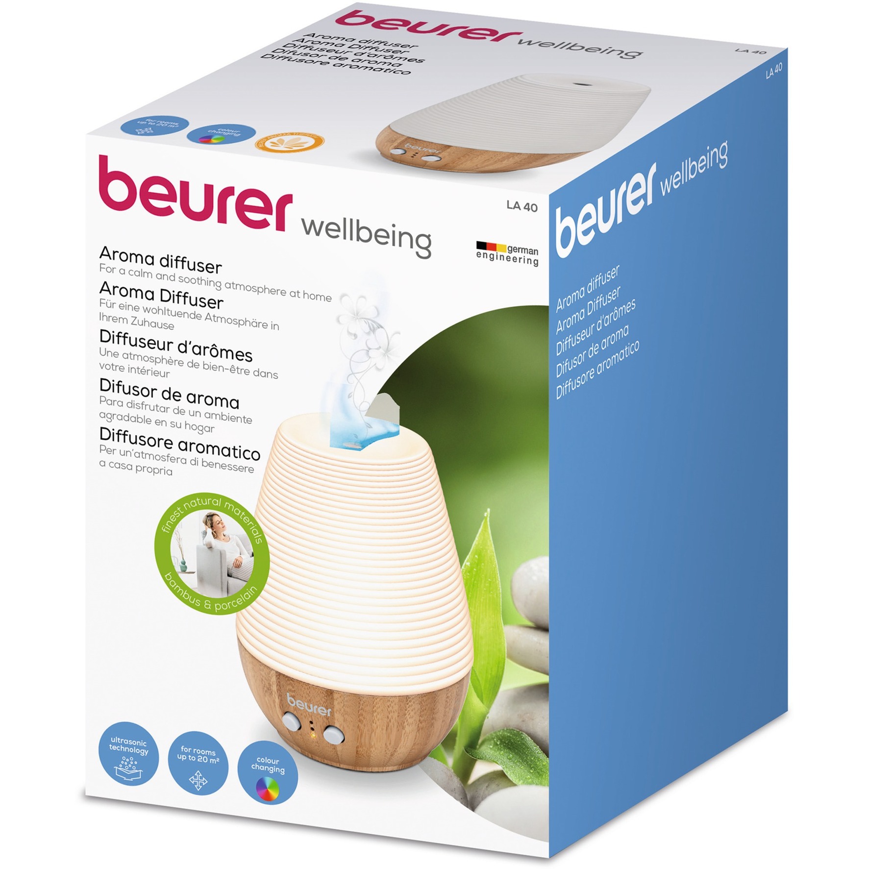 Beurer Aroma Diffuser LA 40, Luftbefeuchter