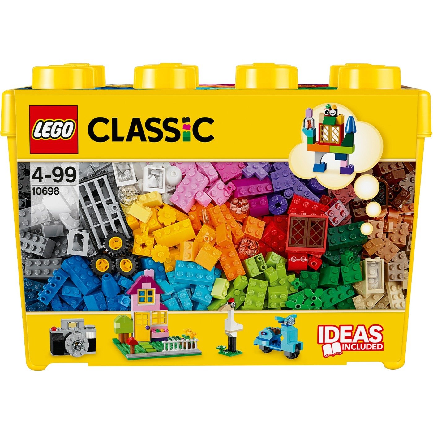 LEGO 10698 Classic Große Bausteine-Box, Konstruktionsspielzeug