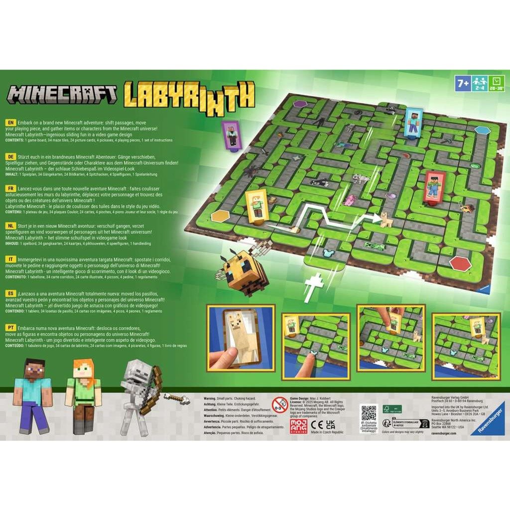 Ravensburger Minecraft Labyrinth, Brettspiel