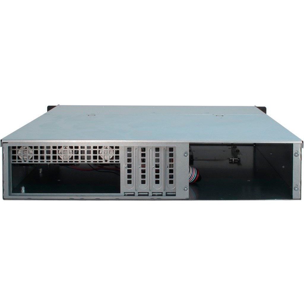 Inter-Tech IPC 2U-2404L SATA, Server-Gehäuse schwarz, 2 Höheneinheiten