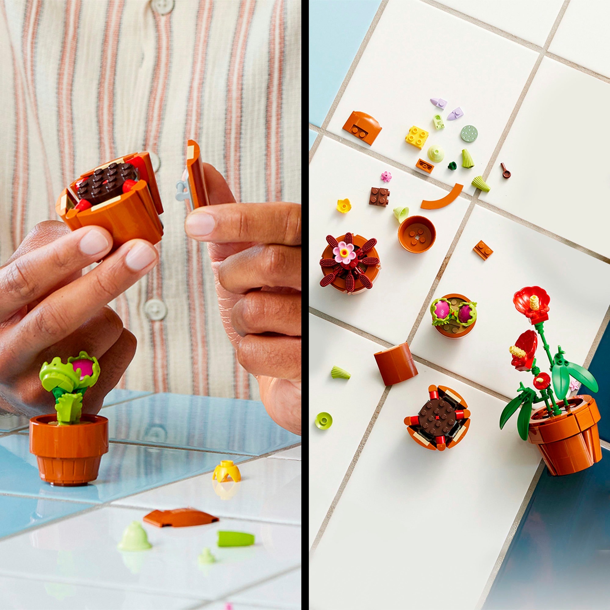 LEGO 10329 Icons Mini Pflanzen, Konstruktionsspielzeug