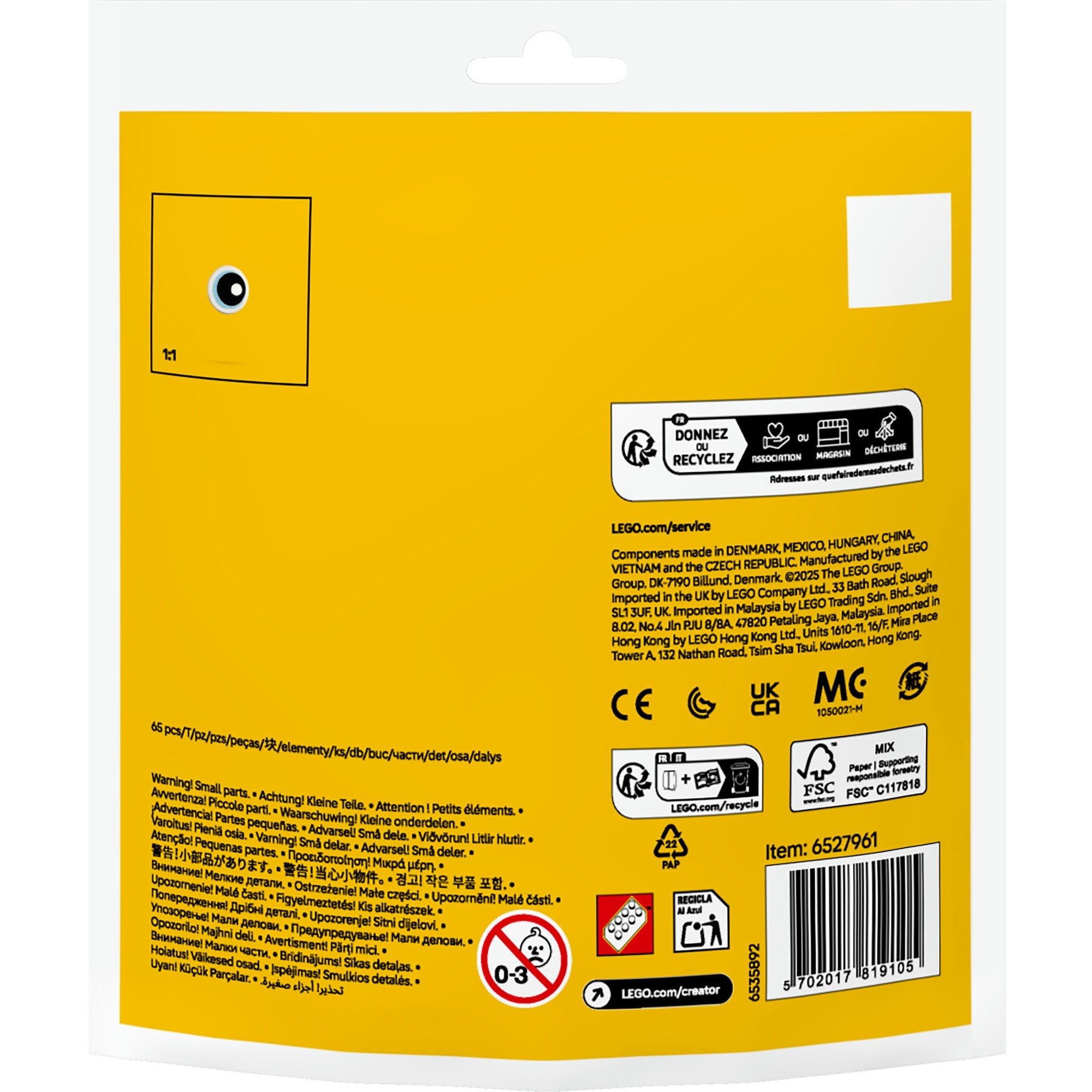 LEGO 30690 Creator Malspaß mit Osterei und Küken ...