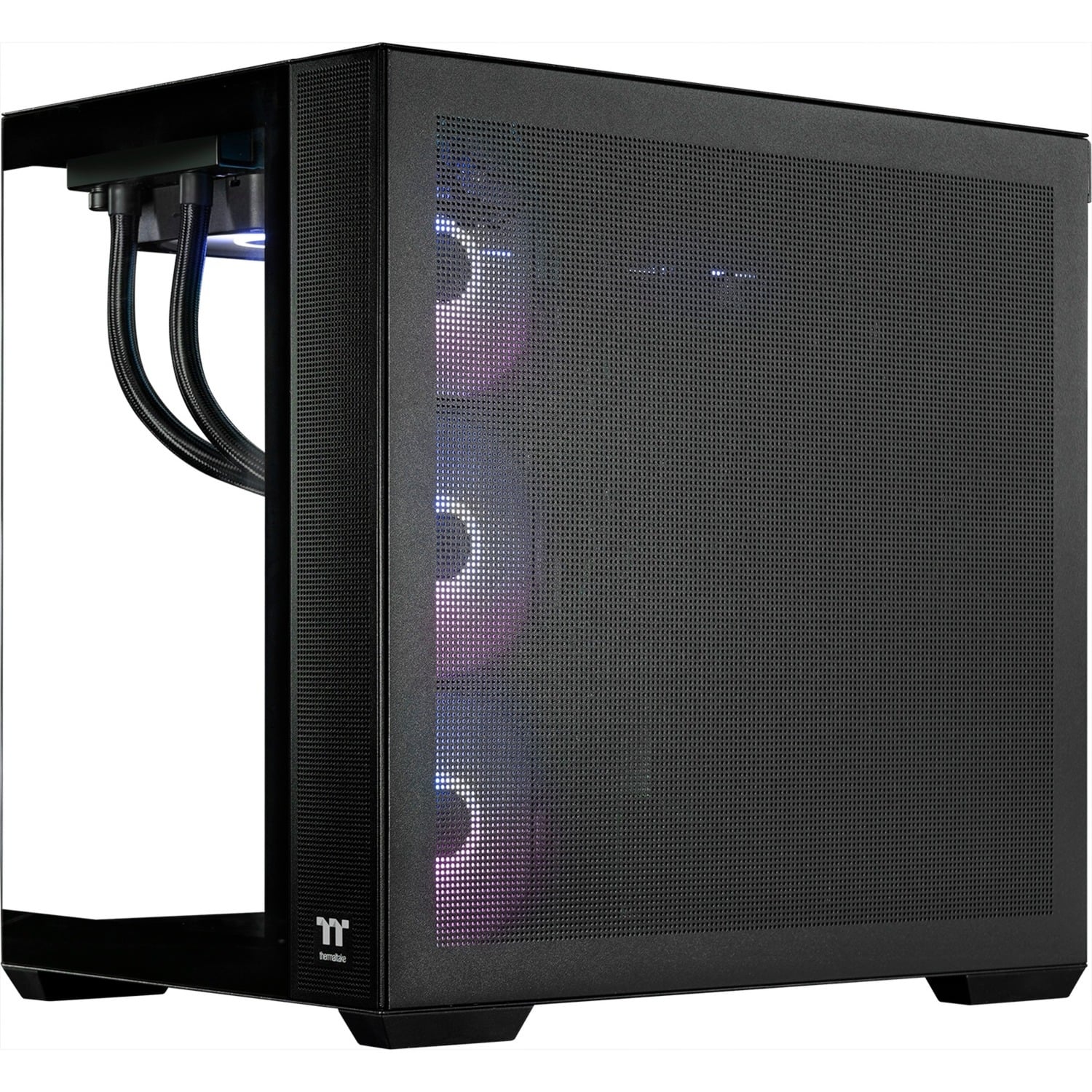 Thermaltake FTW RTX 5070 Ti Black, Gaming-PC schwarz/transparent ...