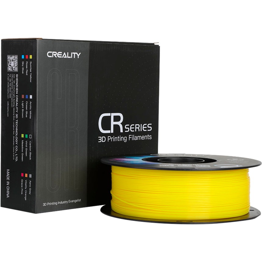 Creality CR-PETG Filament Yellow, 3D-Filament gelb, 1 kg, 1,75 mm, auf ...