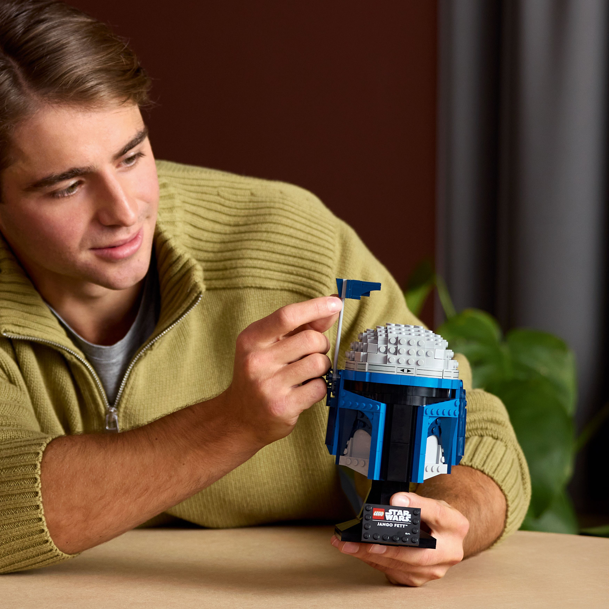 LEGO 75408 Star Wars Jango Fett Helm, Konstruktionsspielzeug