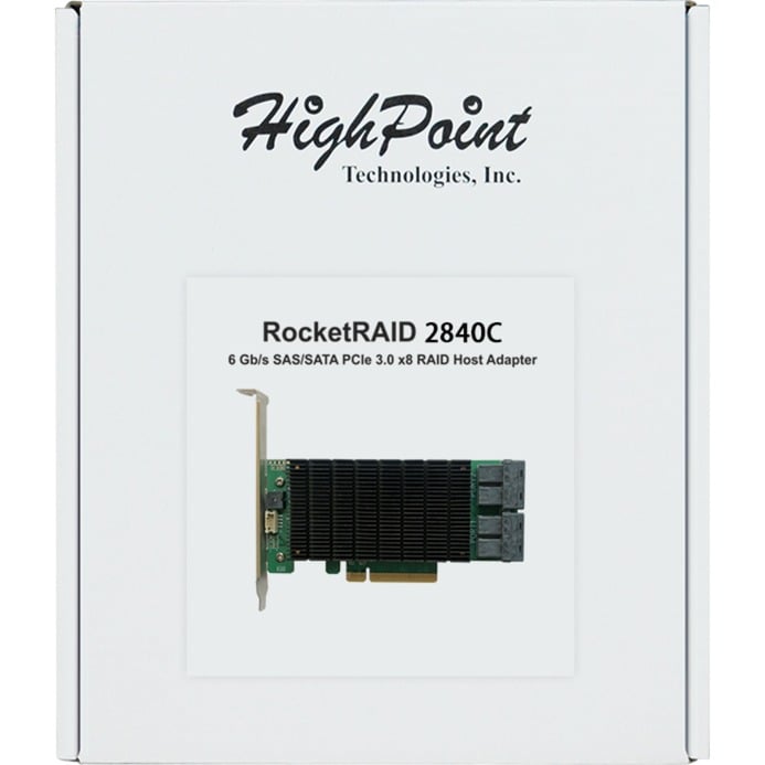 HighPoint RocketRAID 2840C, RAID-Karte
