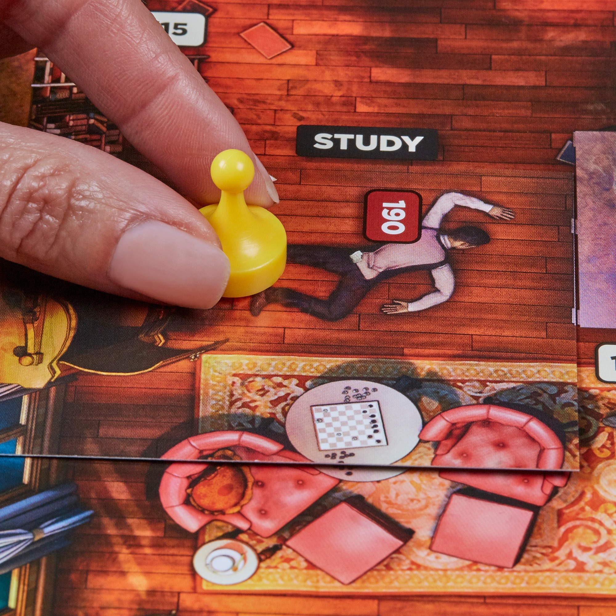 Hasbro Cluedo Verrat in der Villa, Brettspiel