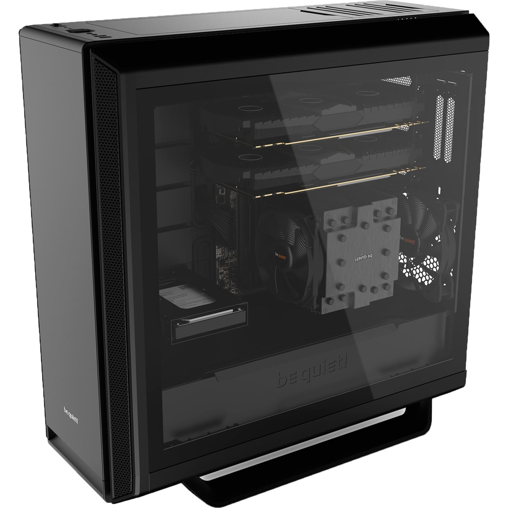 be quiet! SILENT BASE 802 Window Black, Tower-Gehäuse schwarz, Tempered ...