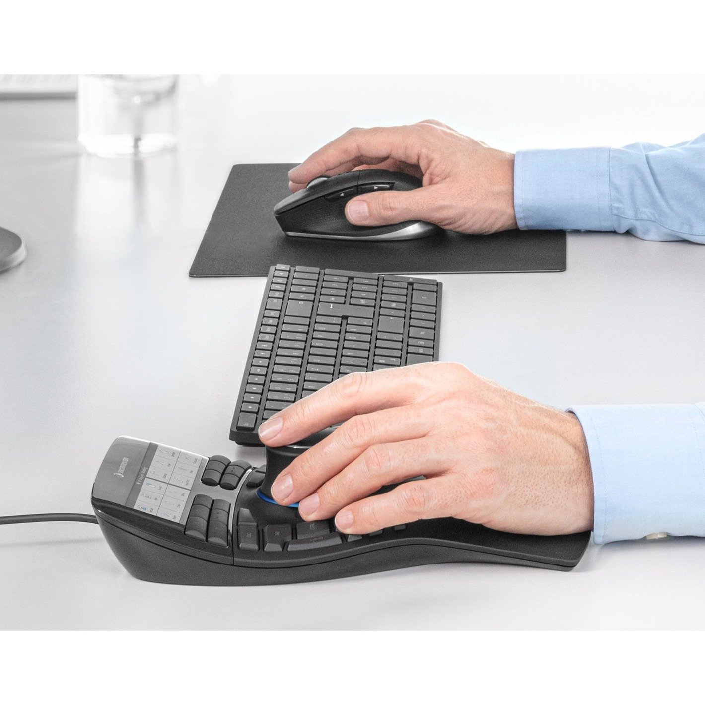 3DConnexion SpaceMouse Enterprise Kit 2, Set schwarz/silber, SpaceMouse ...