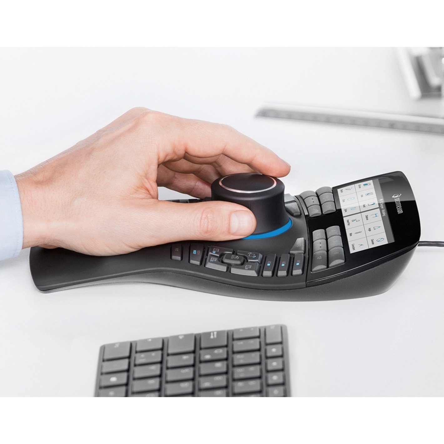 3DConnexion SpaceMouse Enterprise Kit 2, Set schwarz/silber, SpaceMouse ...