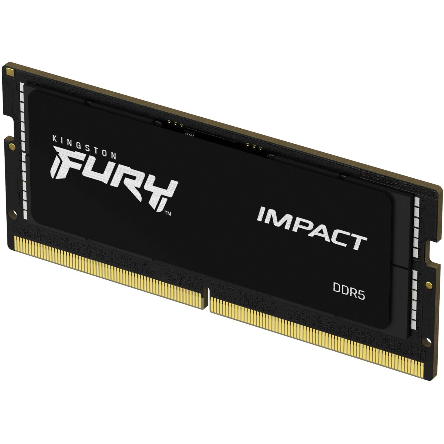 Kingston FURY SO-DIMM 32 GB DDR5-5600 , Arbeitsspeicher schwarz, KF556S40IB-32, Impact