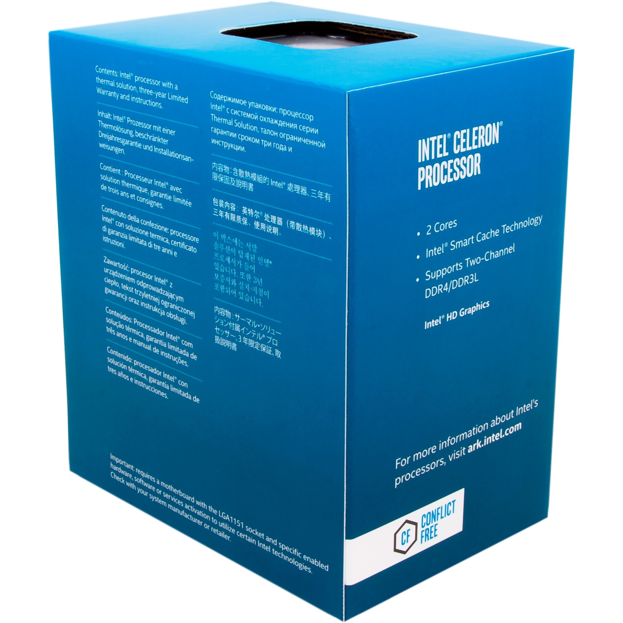 Intel® Celeron® G5905, Prozessor Boxed-Version