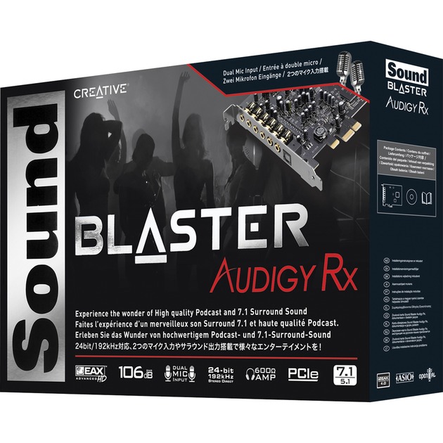 Creative Sound Blaster Audigy Rx, Soundkarte