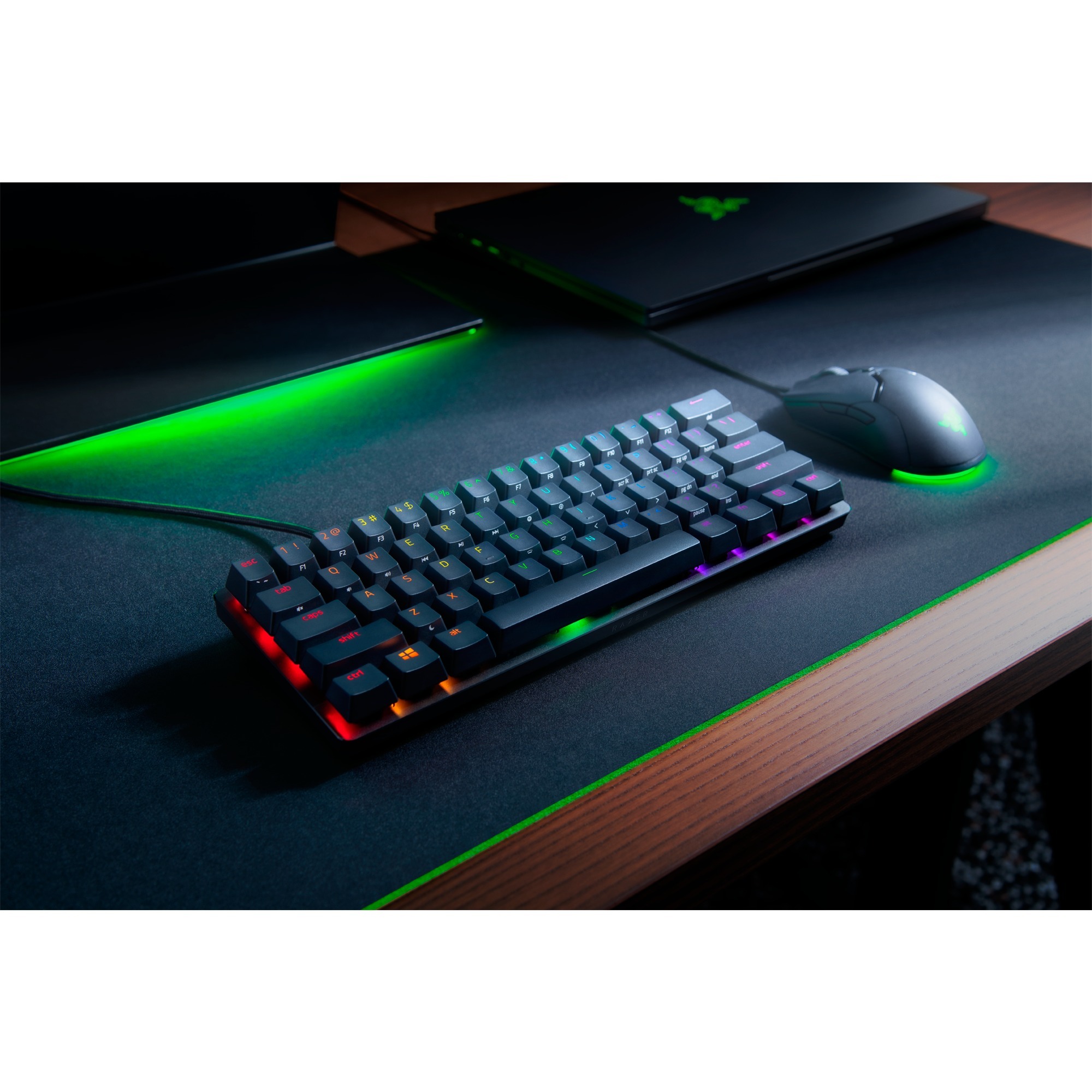 Razer Huntsman Mini, Gaming-Tastatur schwarz, DE-Layout, Razer Linear ...