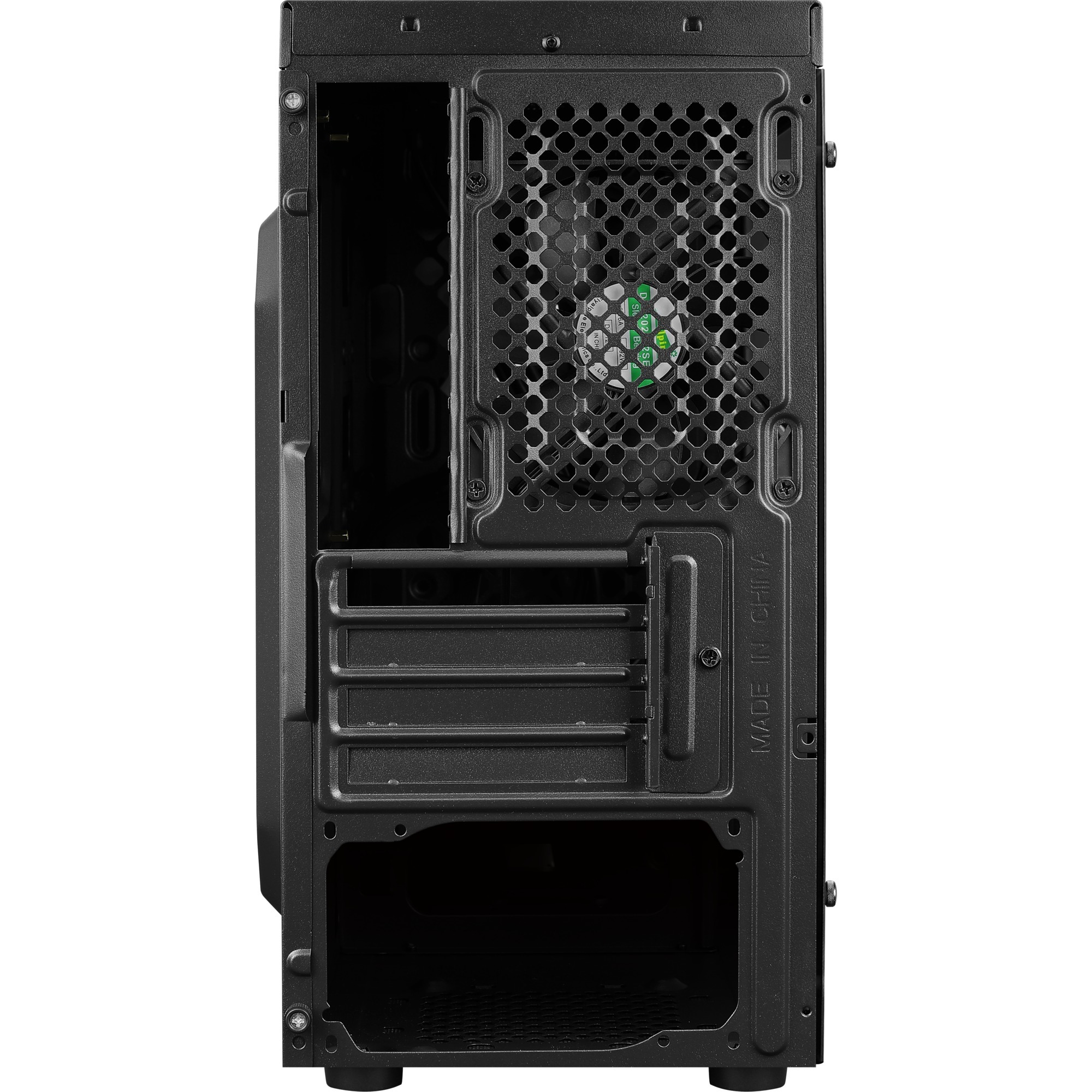 Aerocool Bolt Mini, Tower-Gehäuse schwarz, Window-Kit